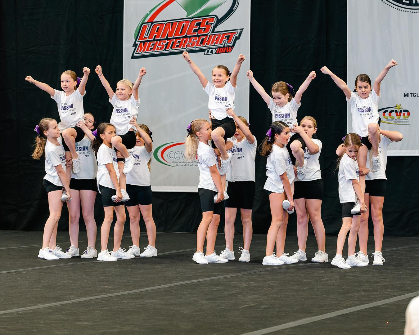 Starker Saisonstart der Passion Cheer Unit – TV Refrath