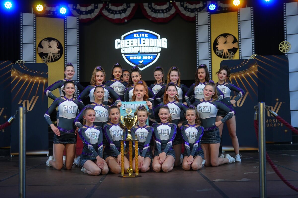 PCU Admirals feiern Vizemeistertitel bei der Elite Cheerleading ...